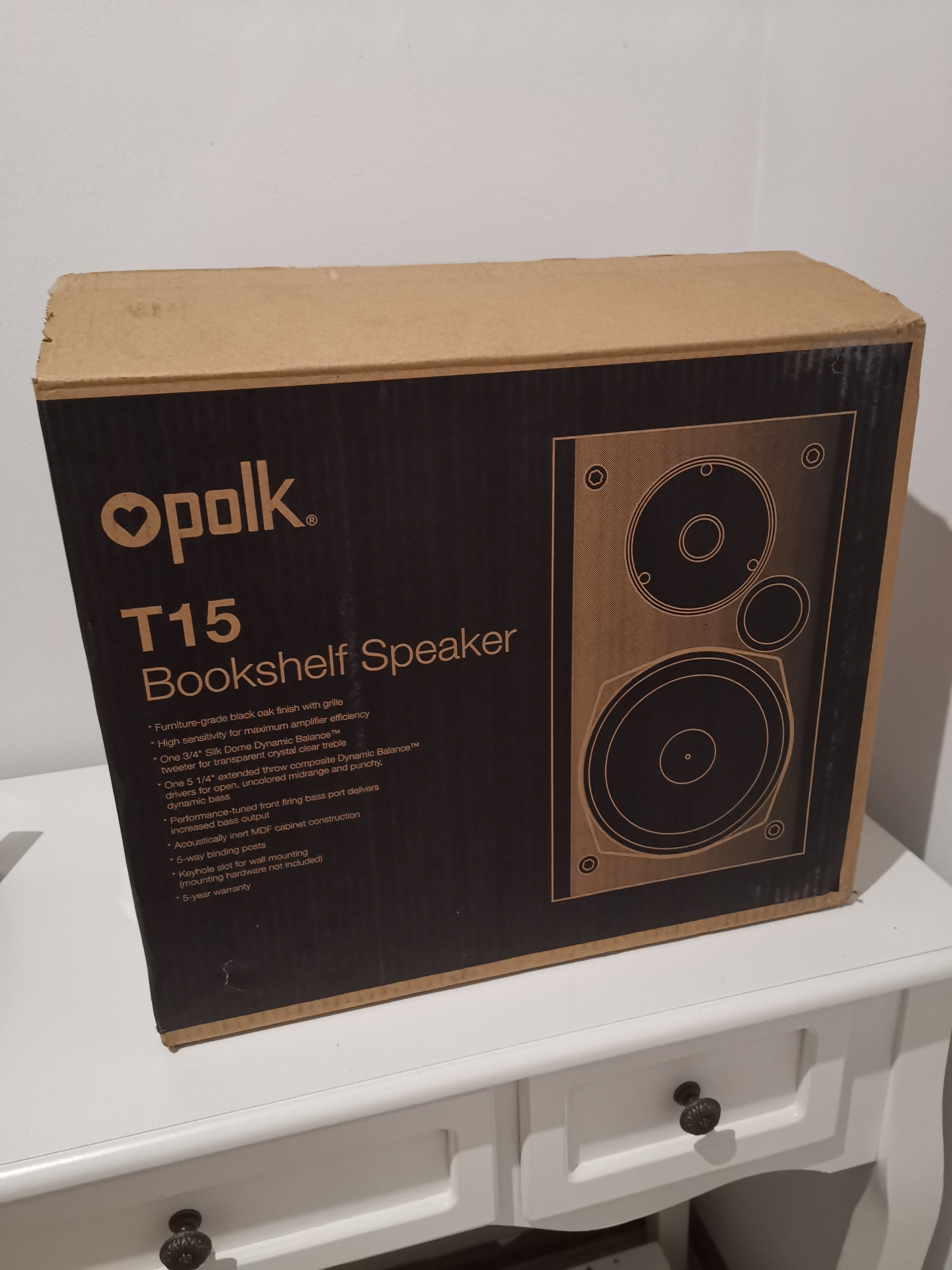 FS: Polk Audio T15 Bookshelf Speakers |﻿ Stereo, Home Cinema ...