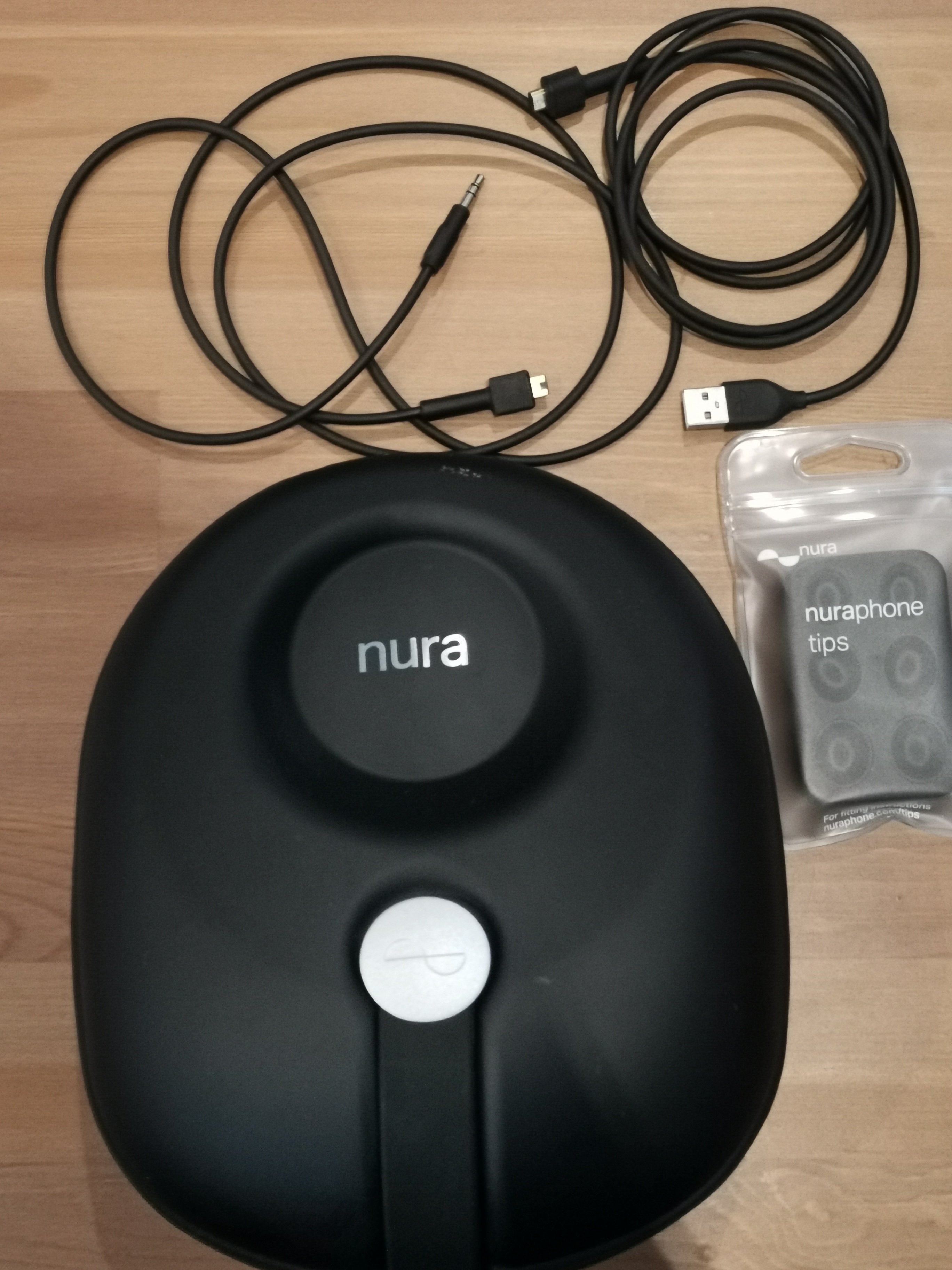 SOLD: FS: Nuraphone (Wireless Headphone) with 3.5mm analog cable + 3 ...
