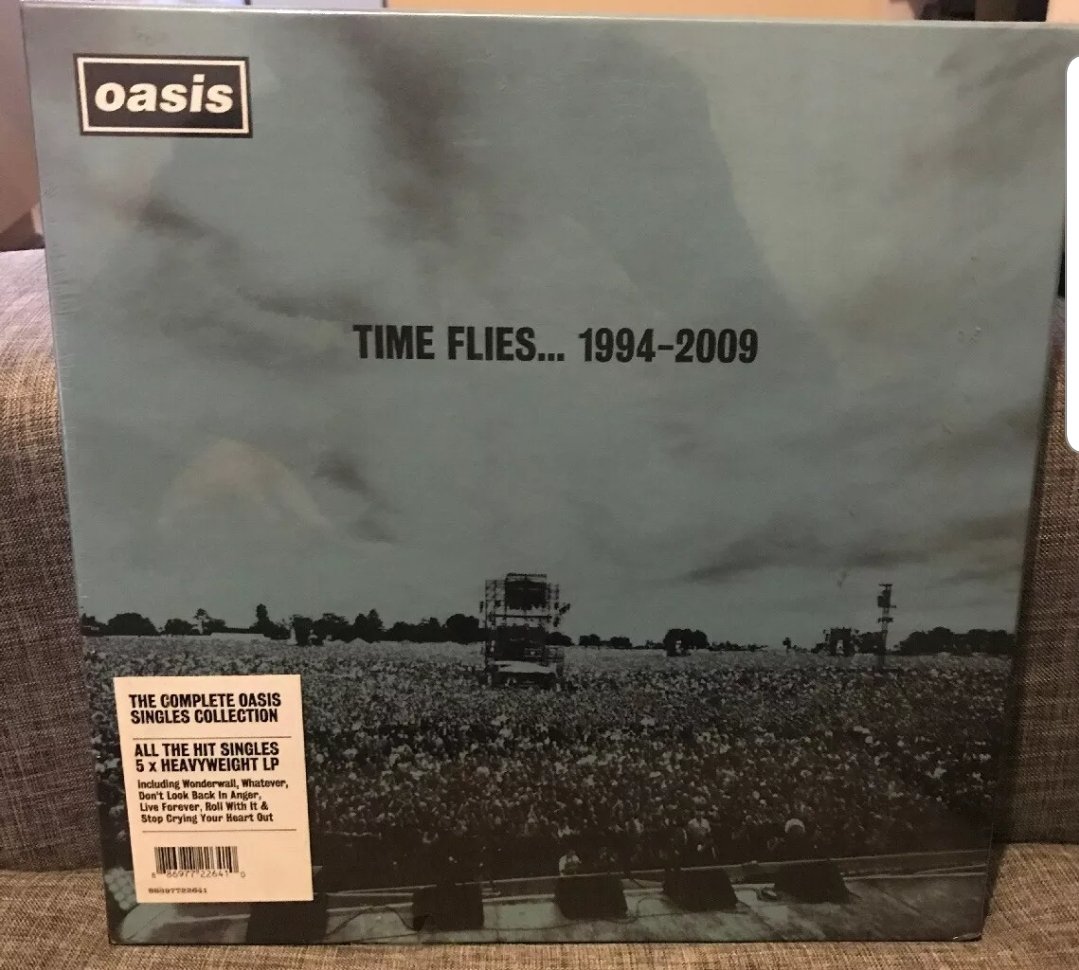 FS: *REDUCED* OASIS - TIME FLIES... 1994-2009 5 LP BOX SET - SS ...