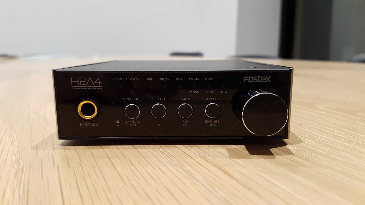 SOLD: FS: Fostex HP-A4 24-bit DAC and Headphone Amplifier |﻿ Stereo ...