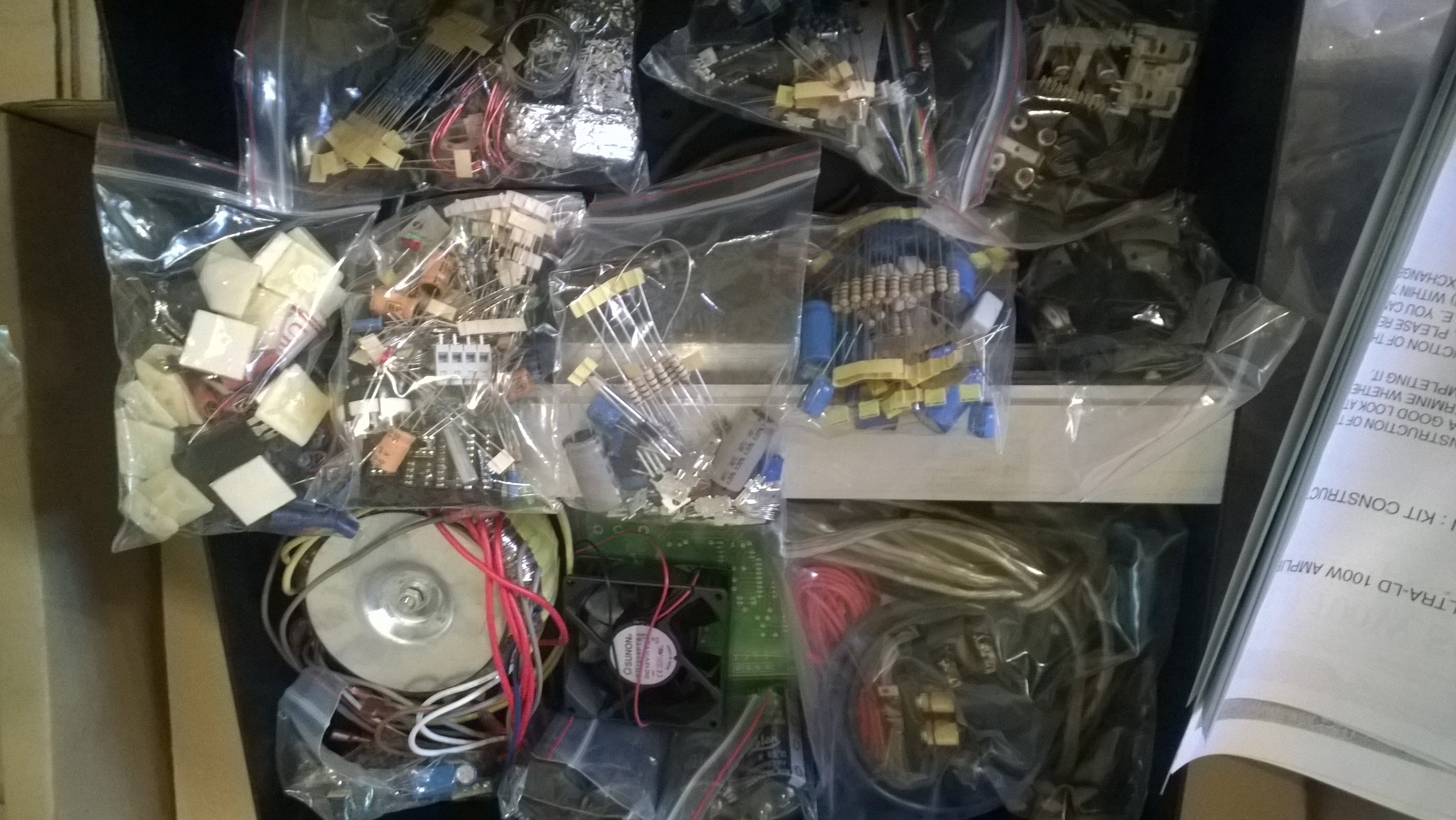 Ultra LD 100 watts stereo amp silicon chip KIT - Stereo, Home Cinema ...