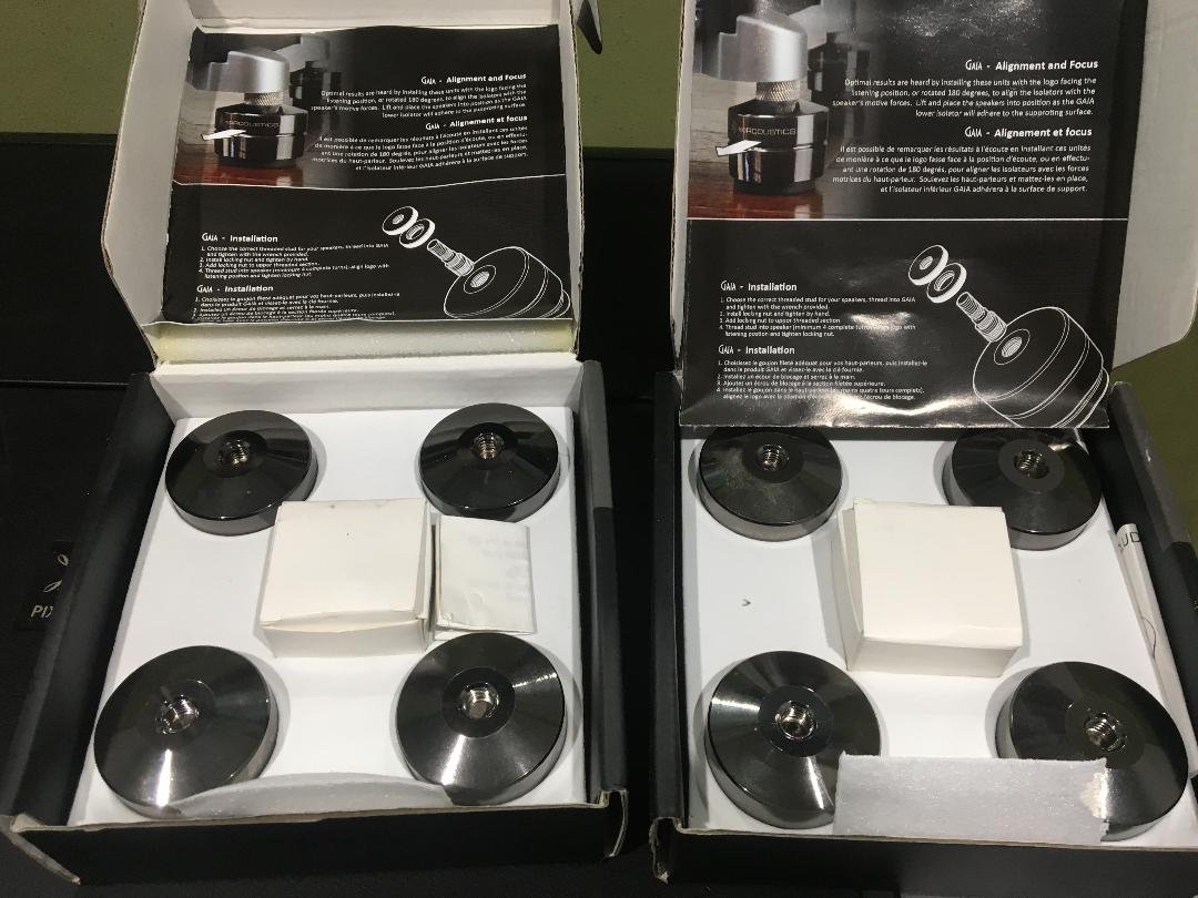 FS: ISOACOUSTICS GAIA III ACOUSTIC ISOLATION FEET - Stereo, Home Cinema ...
