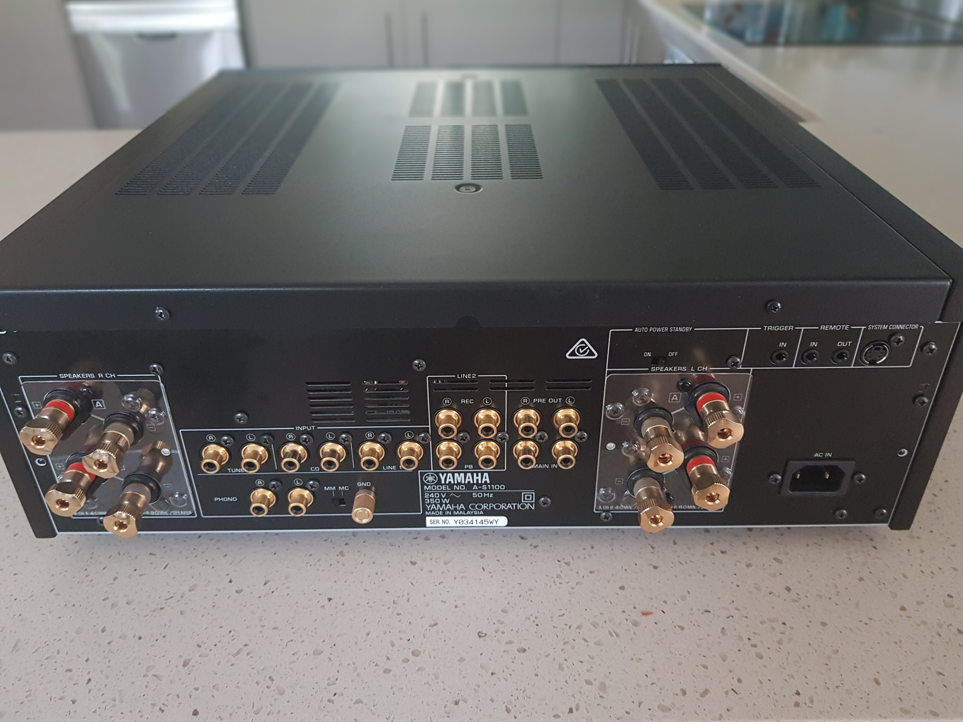 SOLD: FS: Yamaha AS1100 Integrated Amp - Stereo, Home Cinema ...