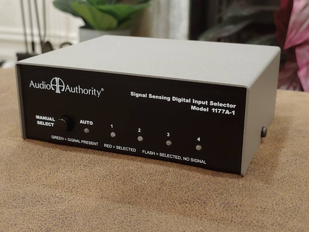 Audio Authority 4.1 Hi-Fi grade Digital Switch - Stereo, Home Cinema ...
