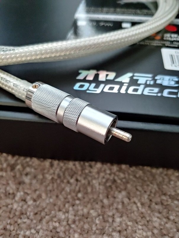 SOLD: FS: Oyaide DR-510 5n Pure Silver 1.3m RCA Digital Coax Cable ...