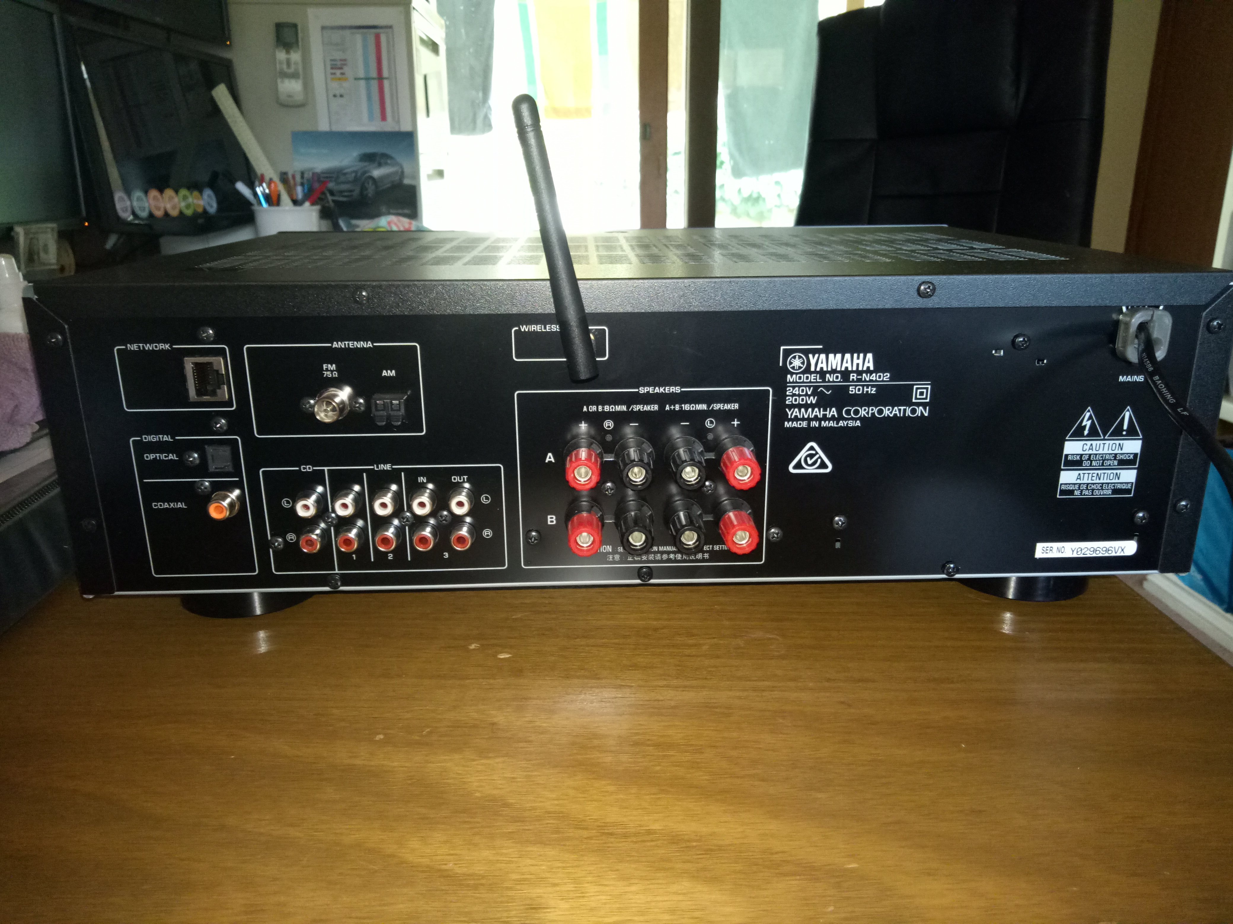 FS: Yamaha Network Reciever R-N402 (Black) - Stereo, Home Cinema ...