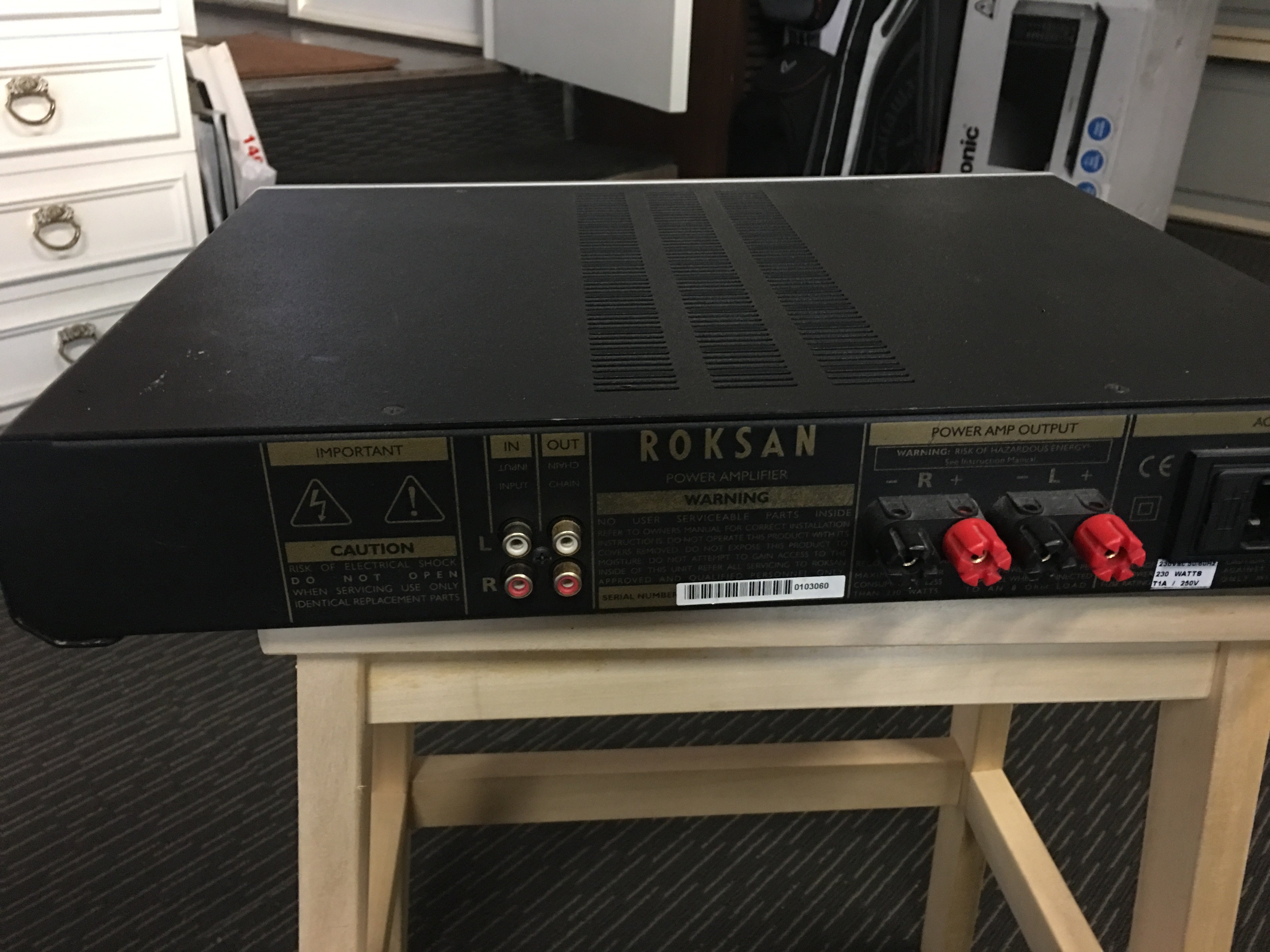 SOLD: FS: Roksan Caspian M1 Power Amplifier - Stereo, Home Cinema, Headphones Components - StereoNET