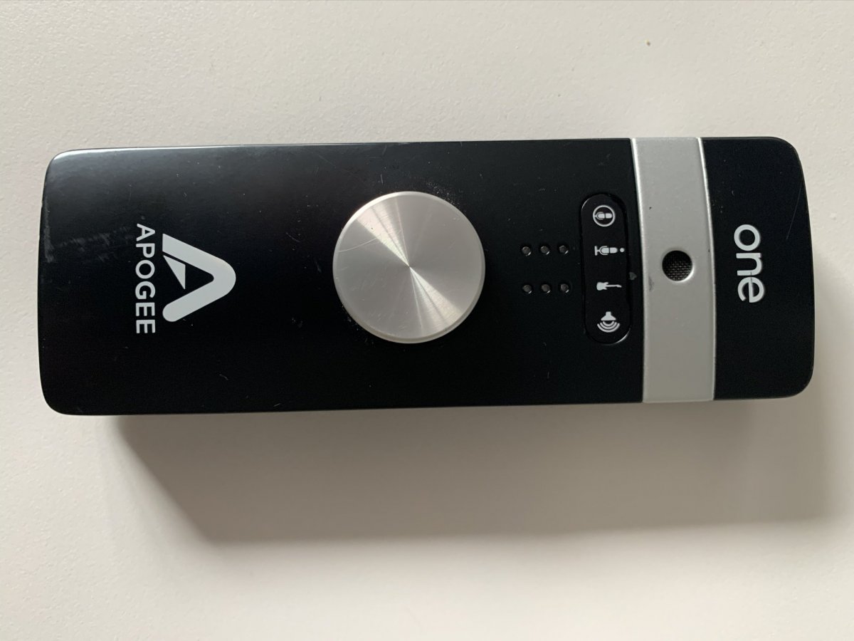 SOLD: FS: Apogee One USB Audio Interface - Stereo, Home Cinema, Headphones Components - StereoNET
