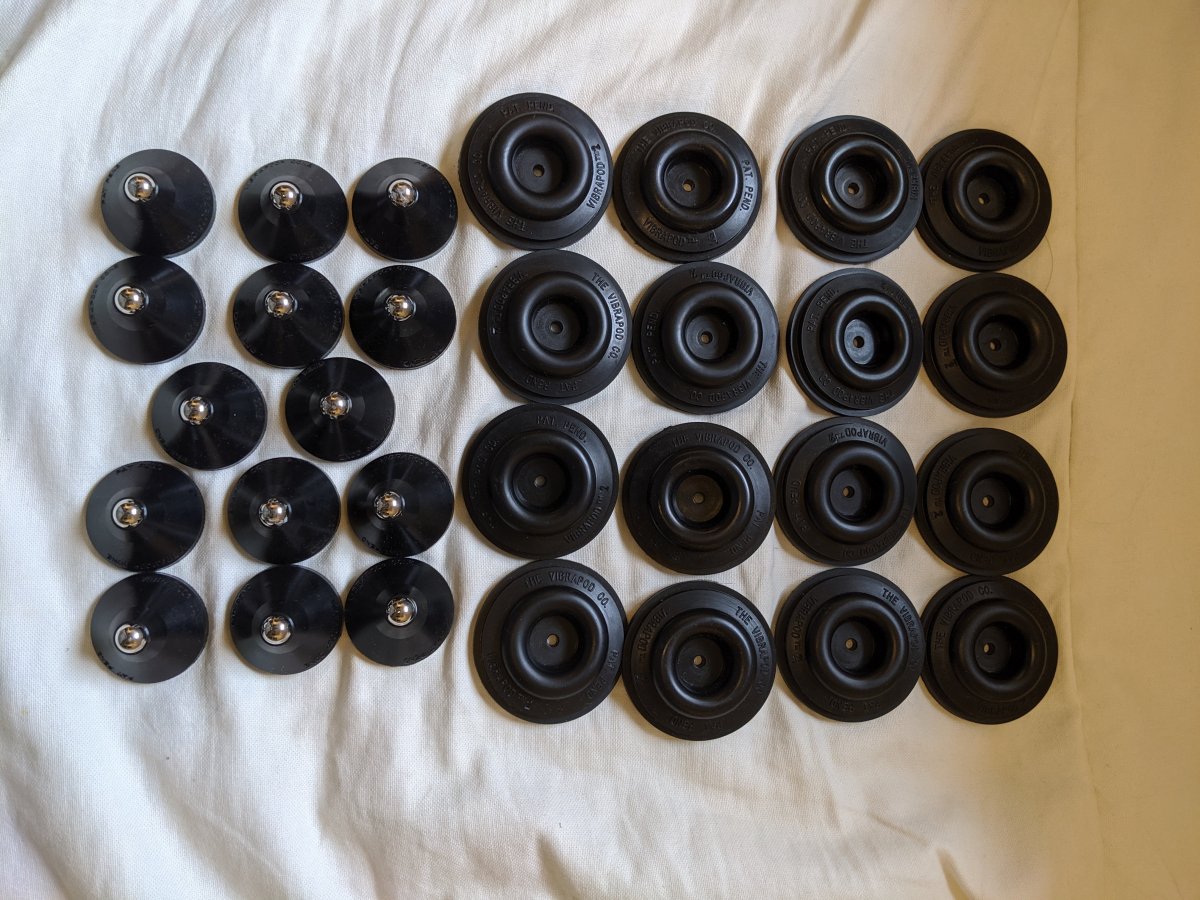 SOLD: FS: Vibrapods Model.2 & Vibrapod Cones - Stereo, Home Cinema ...