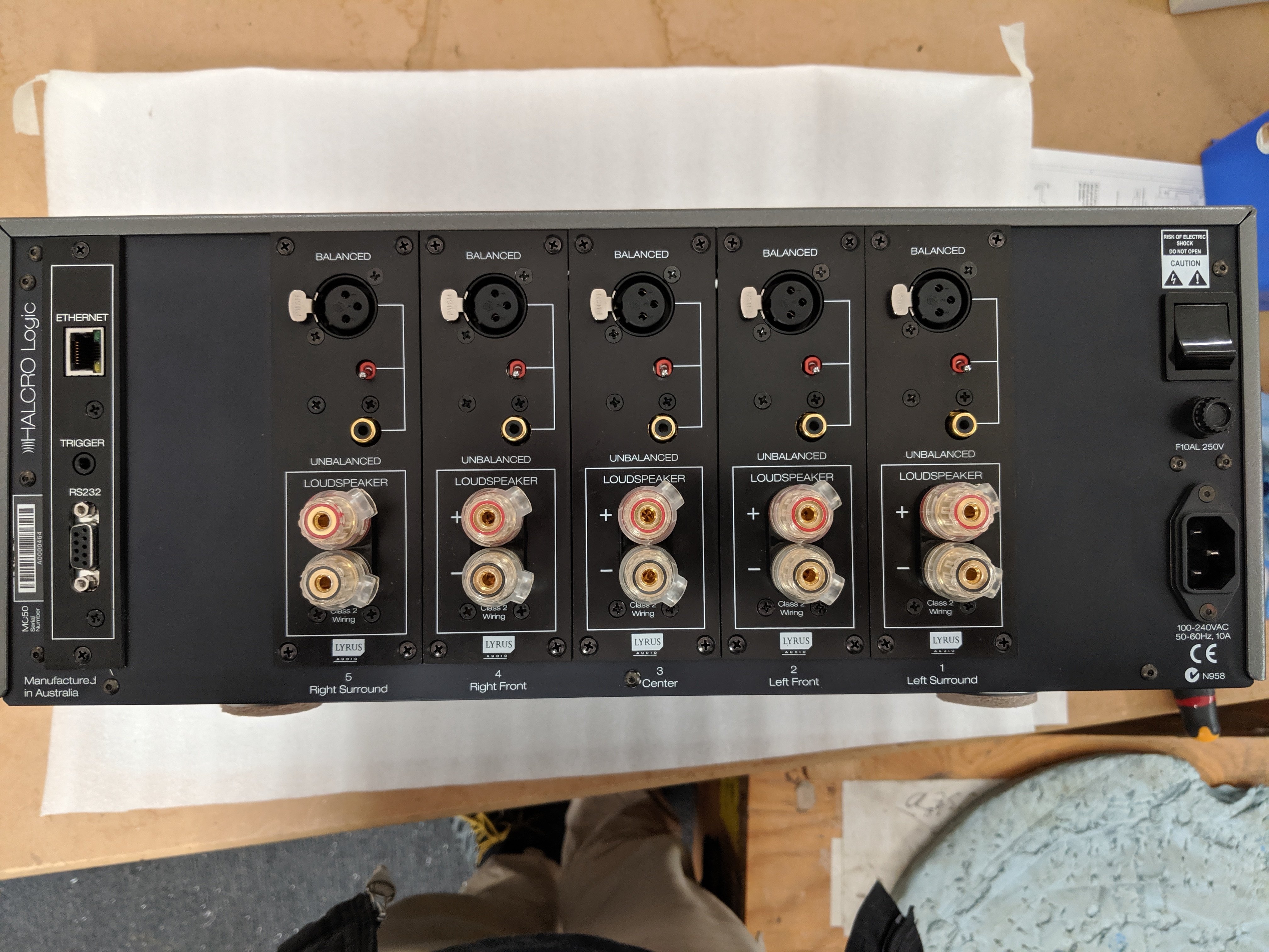 FS: Halcro MC50 5 Channel Poweramplifier - Commercial Classifieds ...