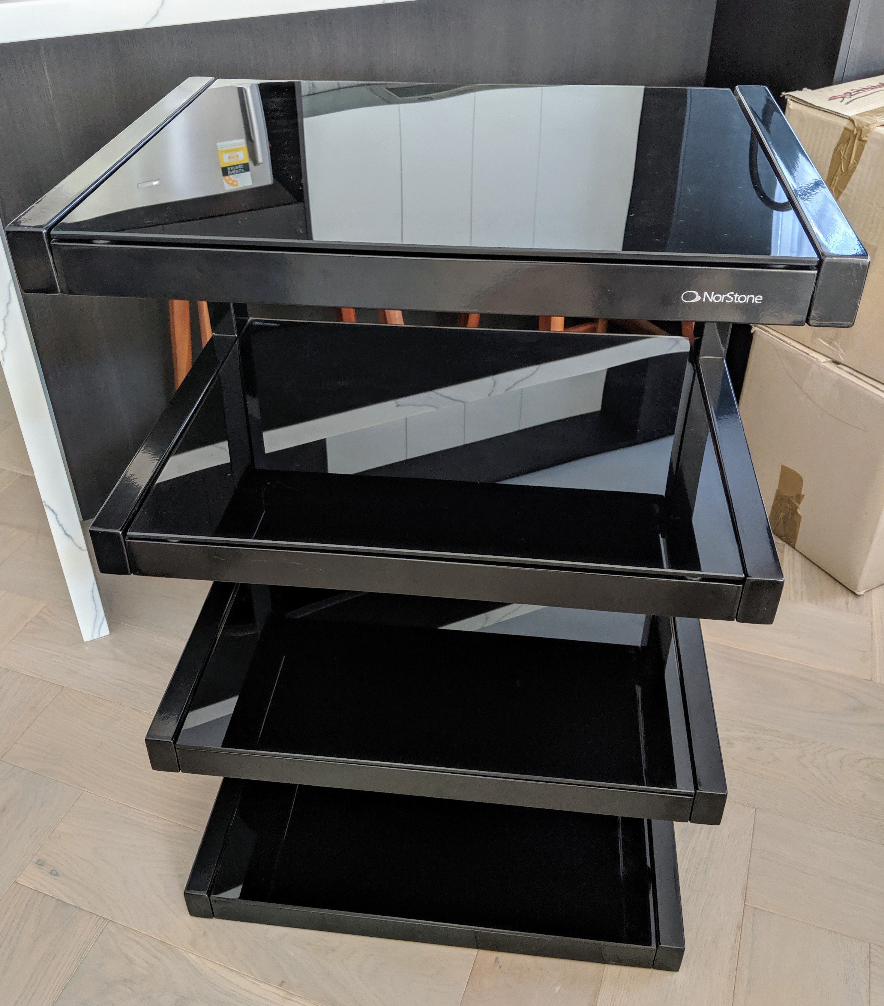 SOLD: FS: Norstone HiFi rack - black - Stereo, Home Cinema, Headphones ...