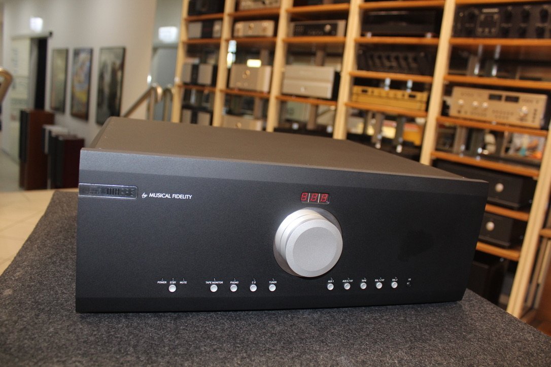 SOLD: Musical Fidelity M8PRE preamplifier in excellent condition ...