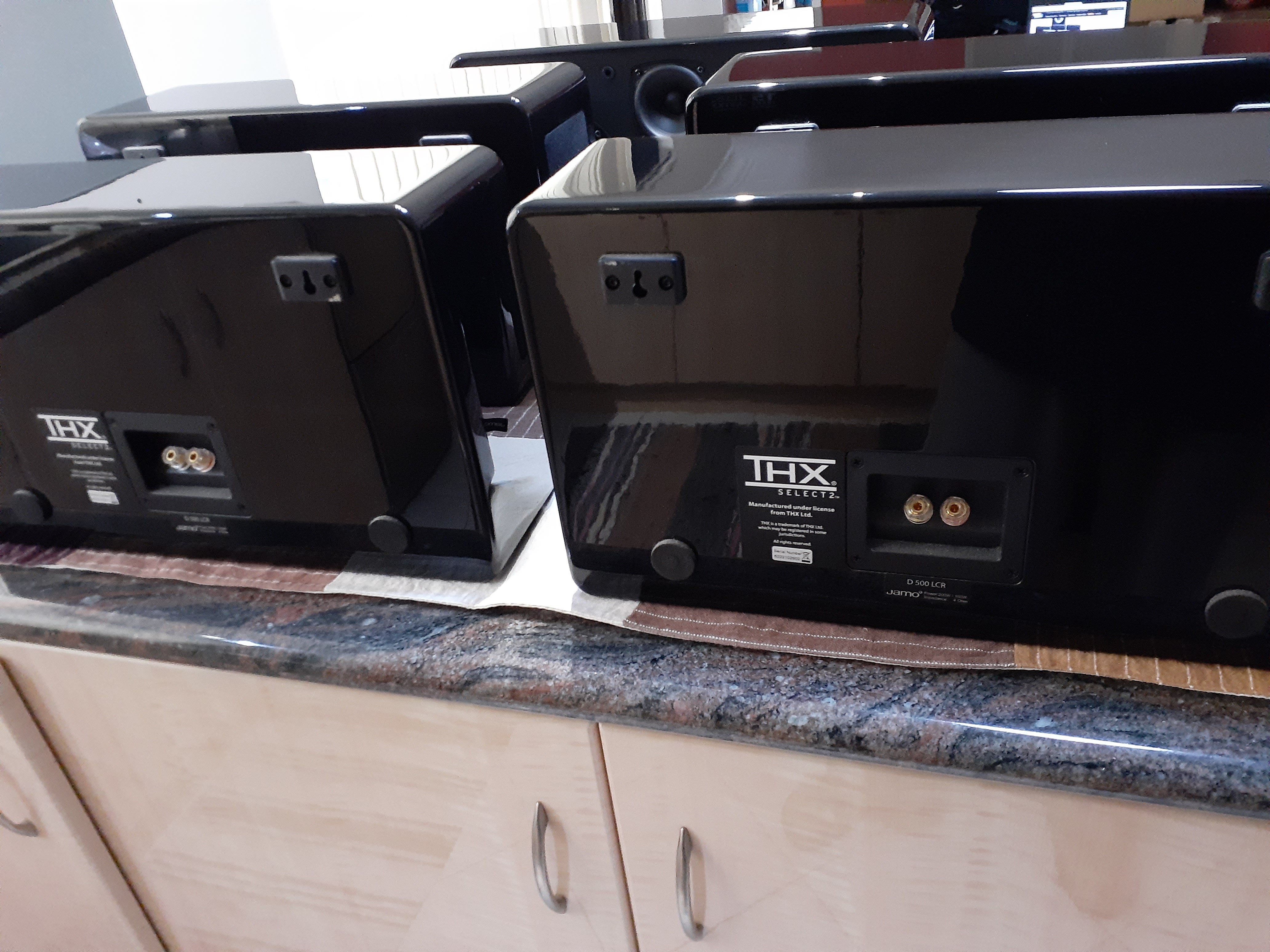 SOLD: FS: JAMO D-500 LCR x 3, D-500 SUR x2 THX Select 2 (Relist and ...