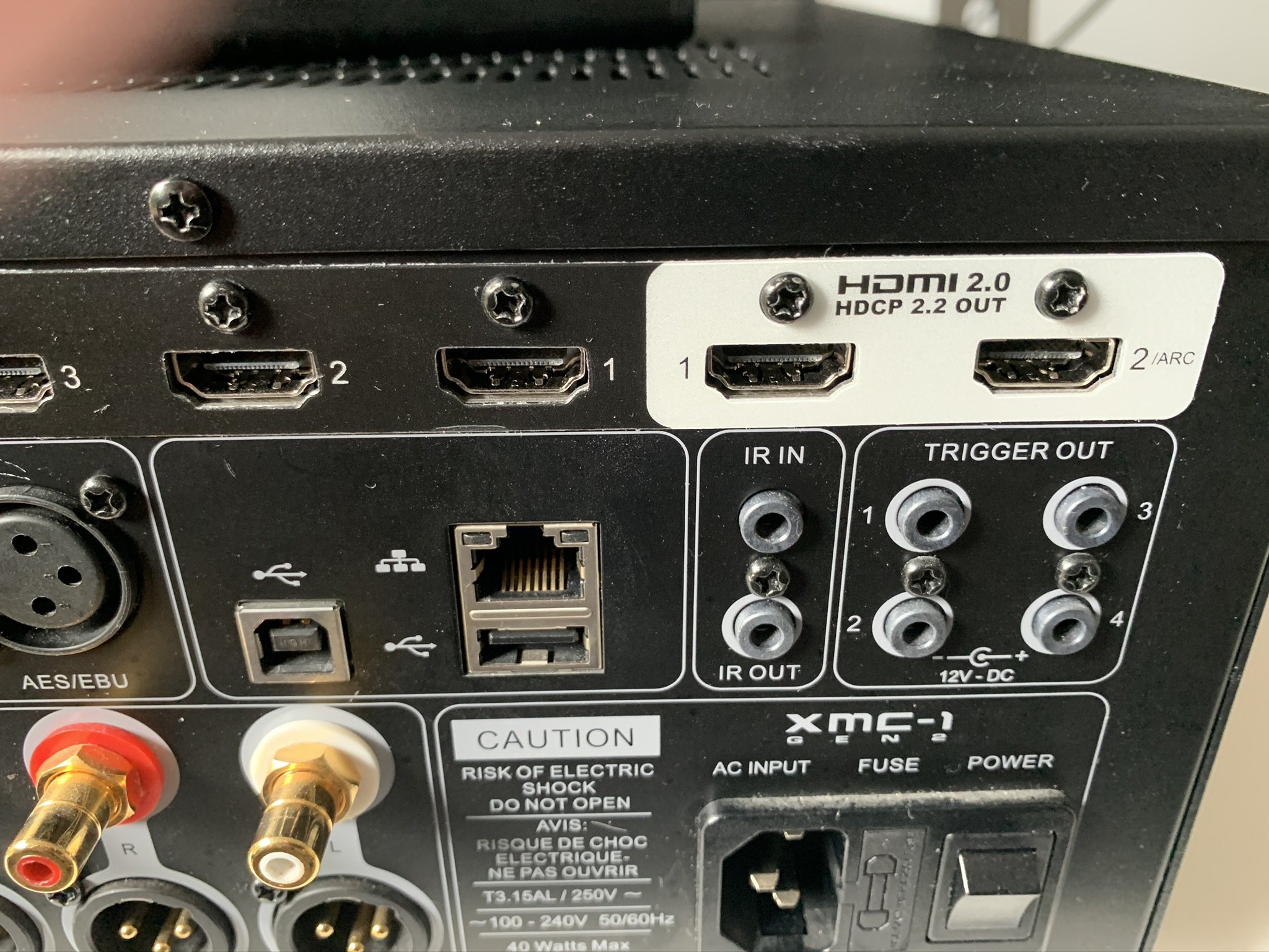 SOLD: FS: Emotiva XMC-1 A/V processor - Hi-Fi and Cinema Cables ...