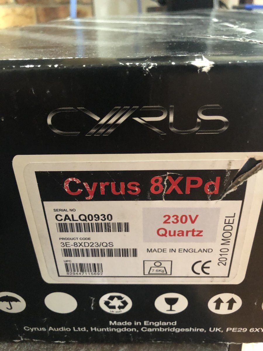 FS: Cyrus 8XPD Integrated Amplifier with Updated DAC - Stereo, Home ...