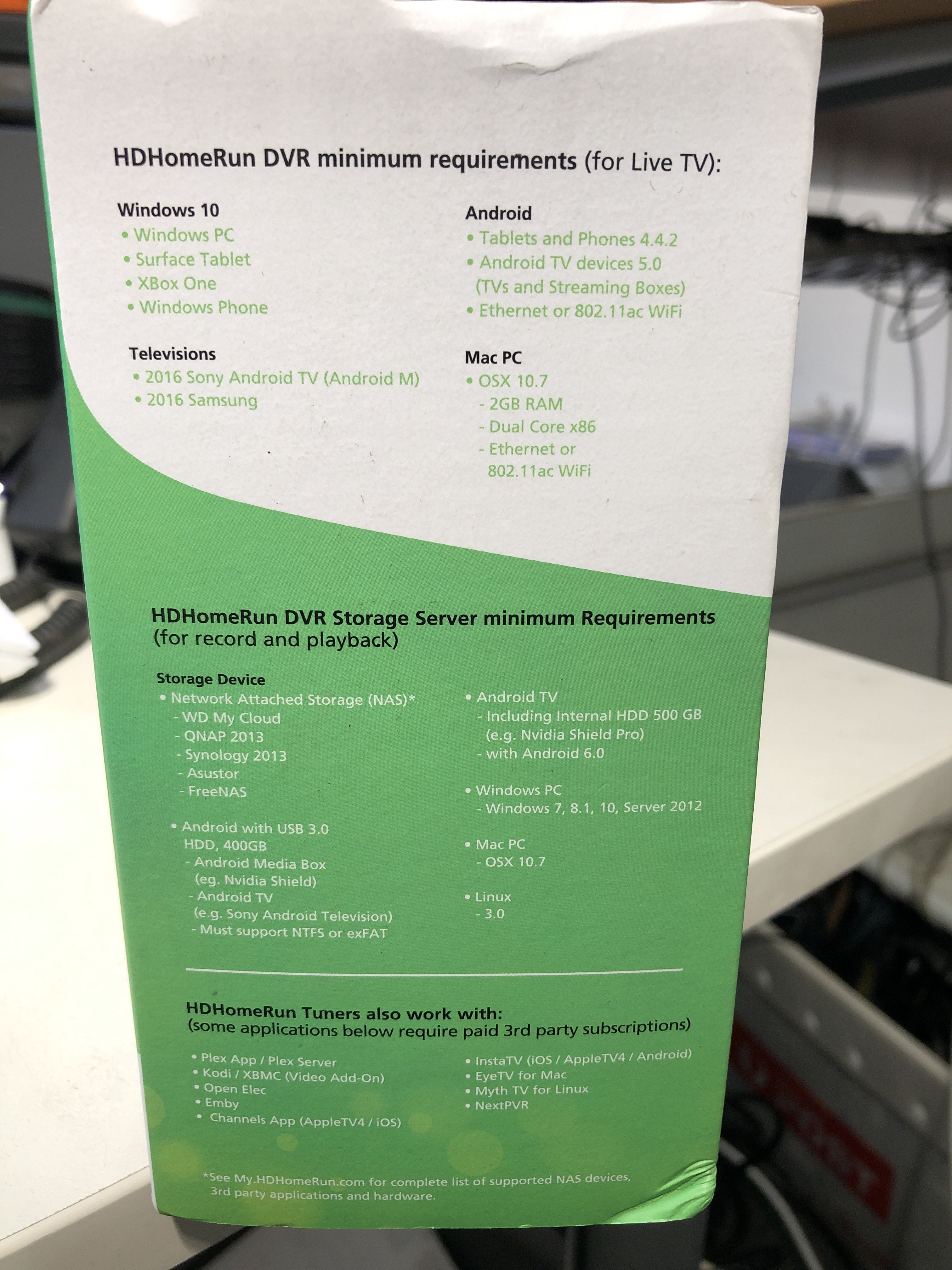 SOLD: FS: Hd home run connect pc Mac tv tuner |﻿ Hi-Fi and Cinema ...