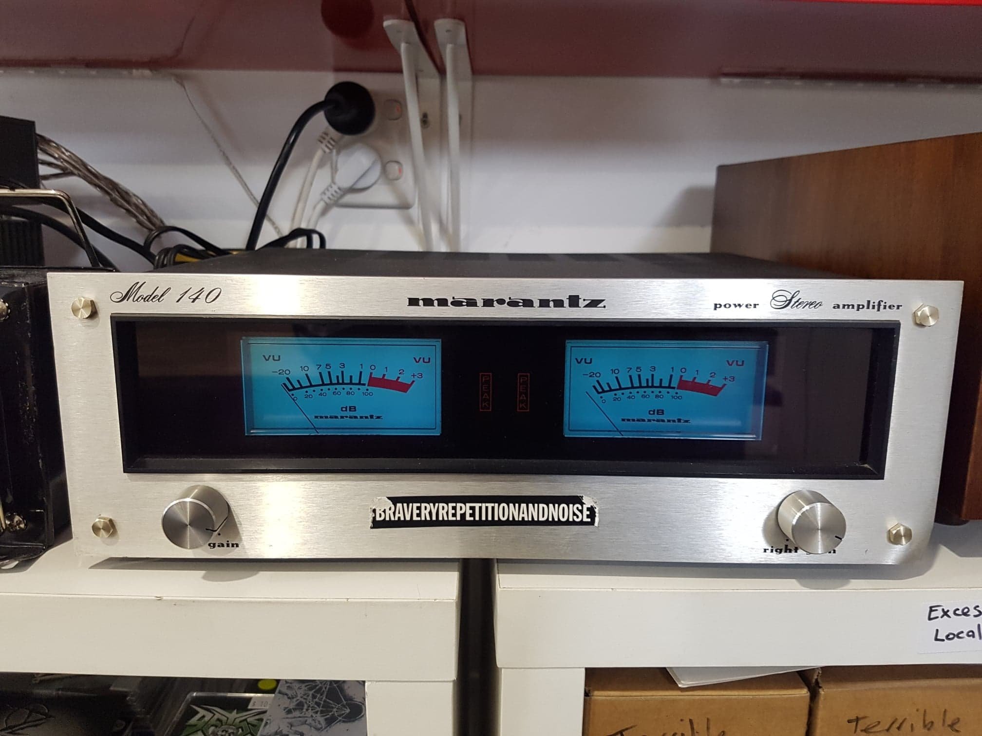 FS: Marantz Model 140 Power Amplifier - Stereo, Home Cinema, Headphones ...