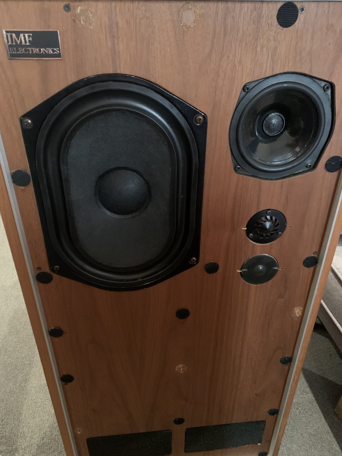 SOLD: IMF Professional Monitor Speakers - Stereo, Home Cinema ...