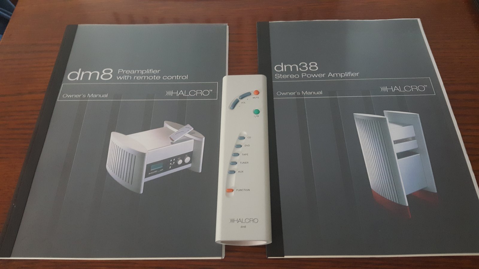 **PRICE DROP**FS: HALCRO DM8 PRE AND DM38 STEREO AMPS |﻿ Stereo, Home ...