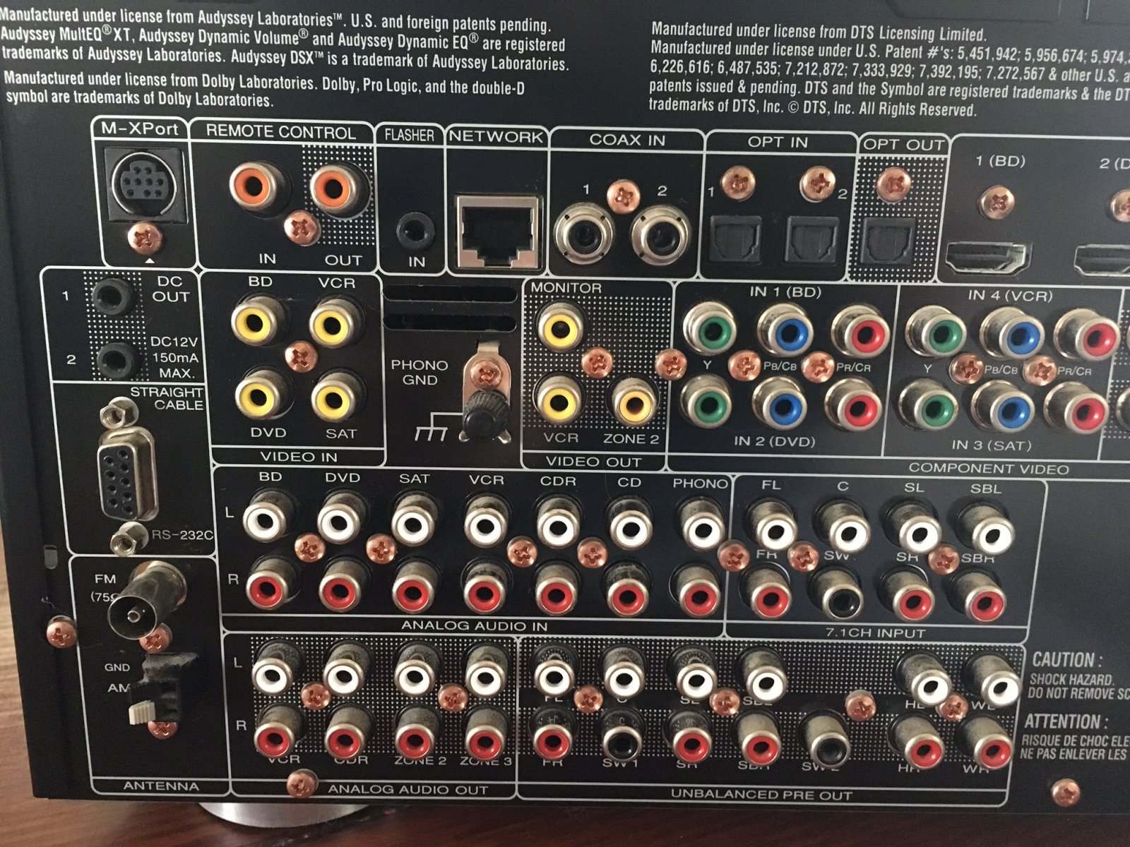 SOLD: FS: Marantz AV7005 Preamp Processor - Hi-Fi and Cinema Cables ...