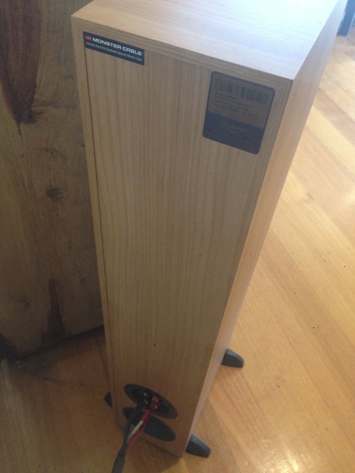 SOLD: FS: KLIPSCH RF-15 FLOORSTANDING SPEAKERS IN CHERRY FINISH ...