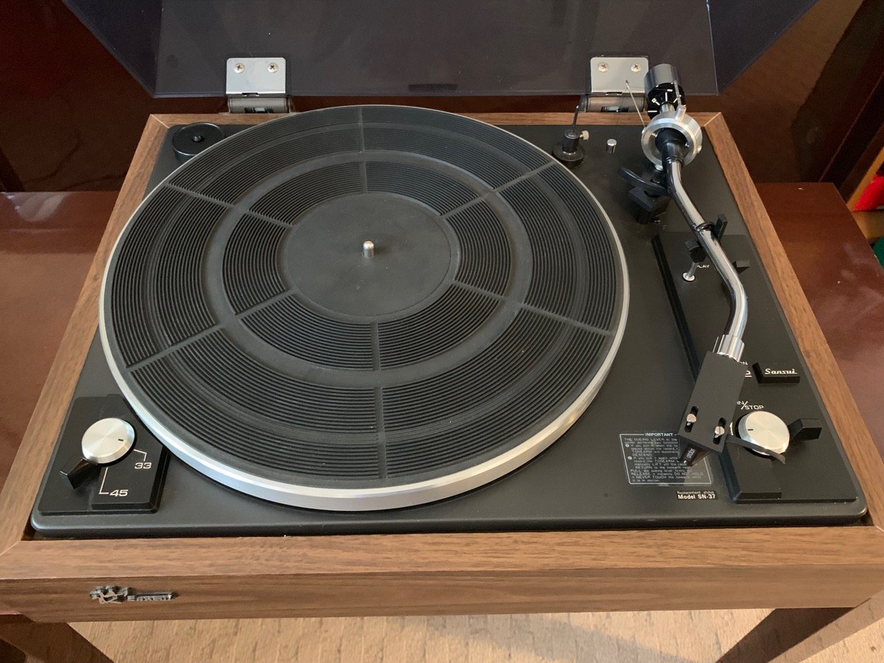 FS: Sansui SR-212 Vintage 70s Turntable - Restored & Upgraded - Stereo ...