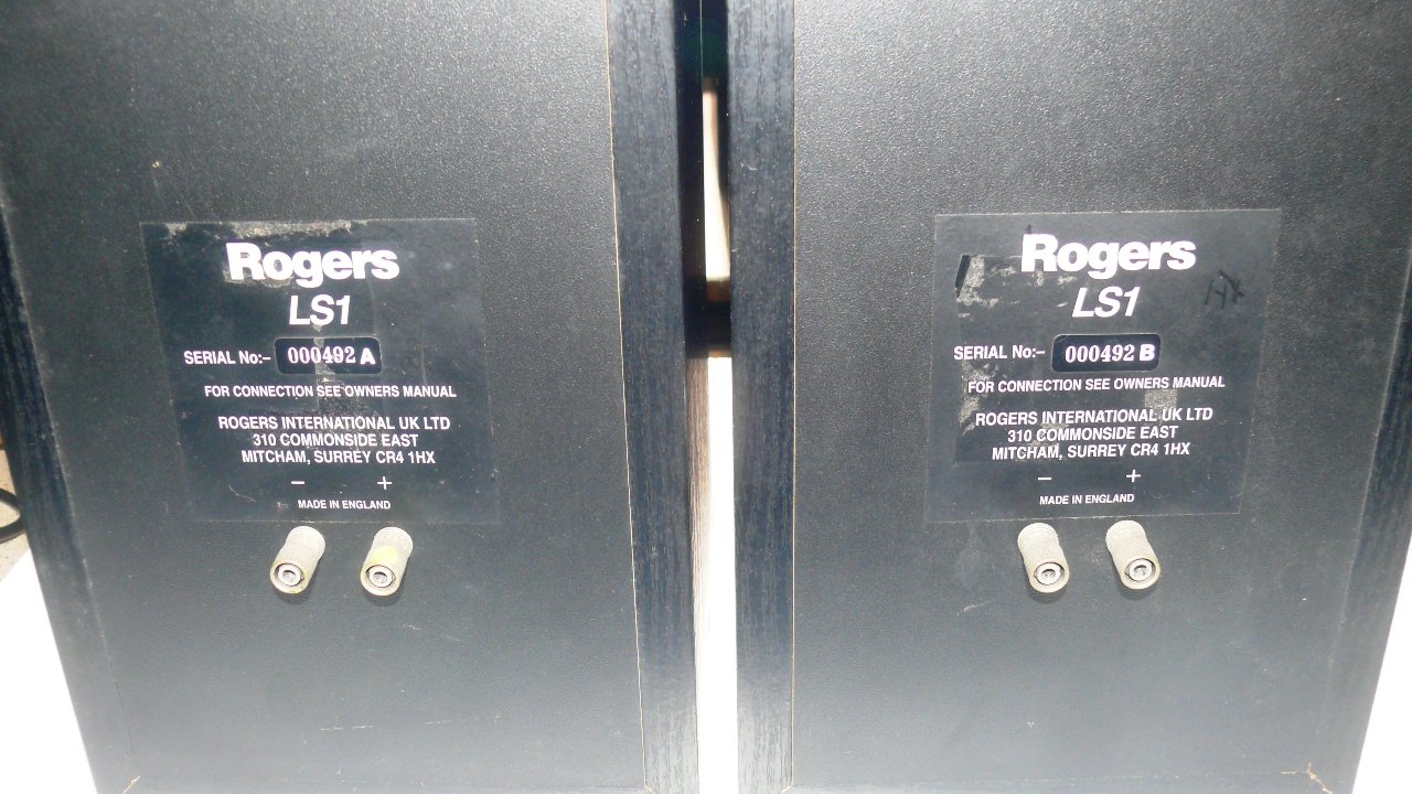 ROGERS LS1 speakers - Stereo, Home Cinema, Headphones Components ...