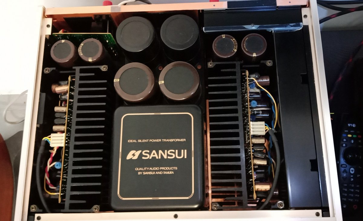 EXPIRED: FS: Sansui B-2103 MOS Vintage power amplifier (100v unit ...