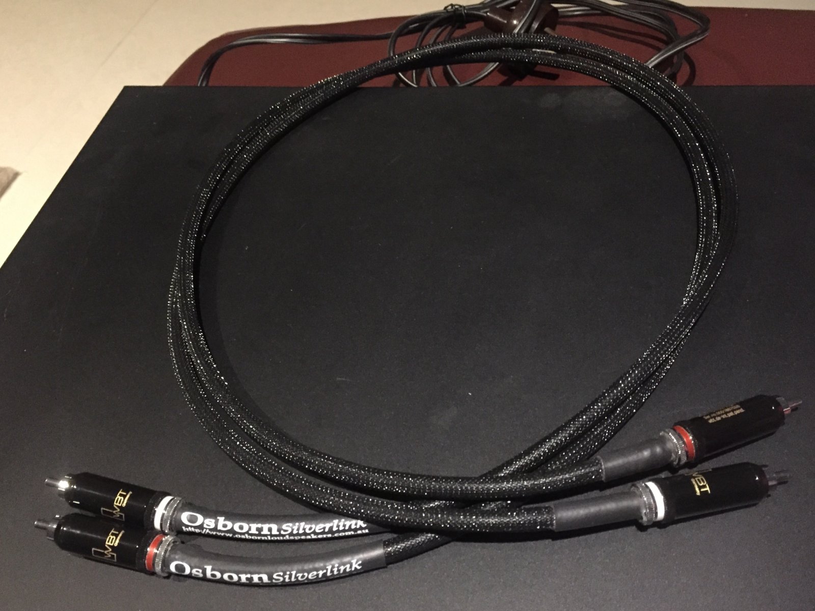 FS: Osborn silver link 1m rca / wbt connectors - Stereo, Home Cinema, Headphones Components ...