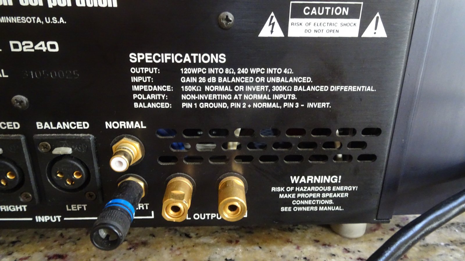 Audio Research LS7 Preamp and D240 Power Amp - Stereo, Home Cinema ...