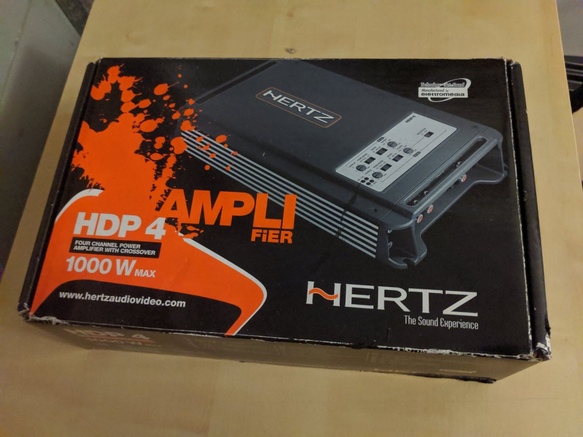 FS: Hertz hdp4 amp - Stereo, Home Cinema, Headphones Components - StereoNET