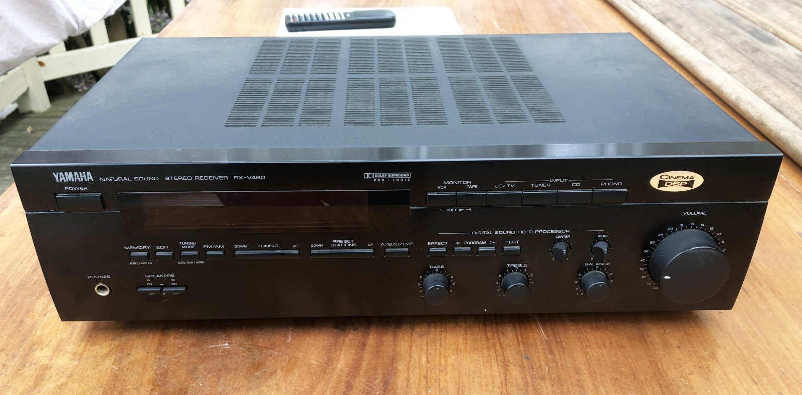 FS: Yamaha RX-V480 Pro-Logic & DSP Receiver. Optional Centre & Surround ...