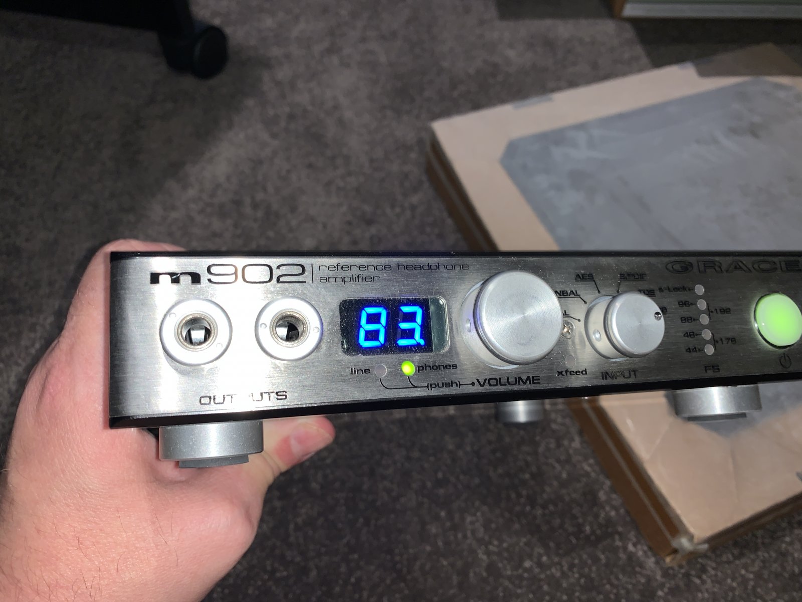 FS: Grace M902 reference amp - Stereo, Home Cinema, Headphones ...