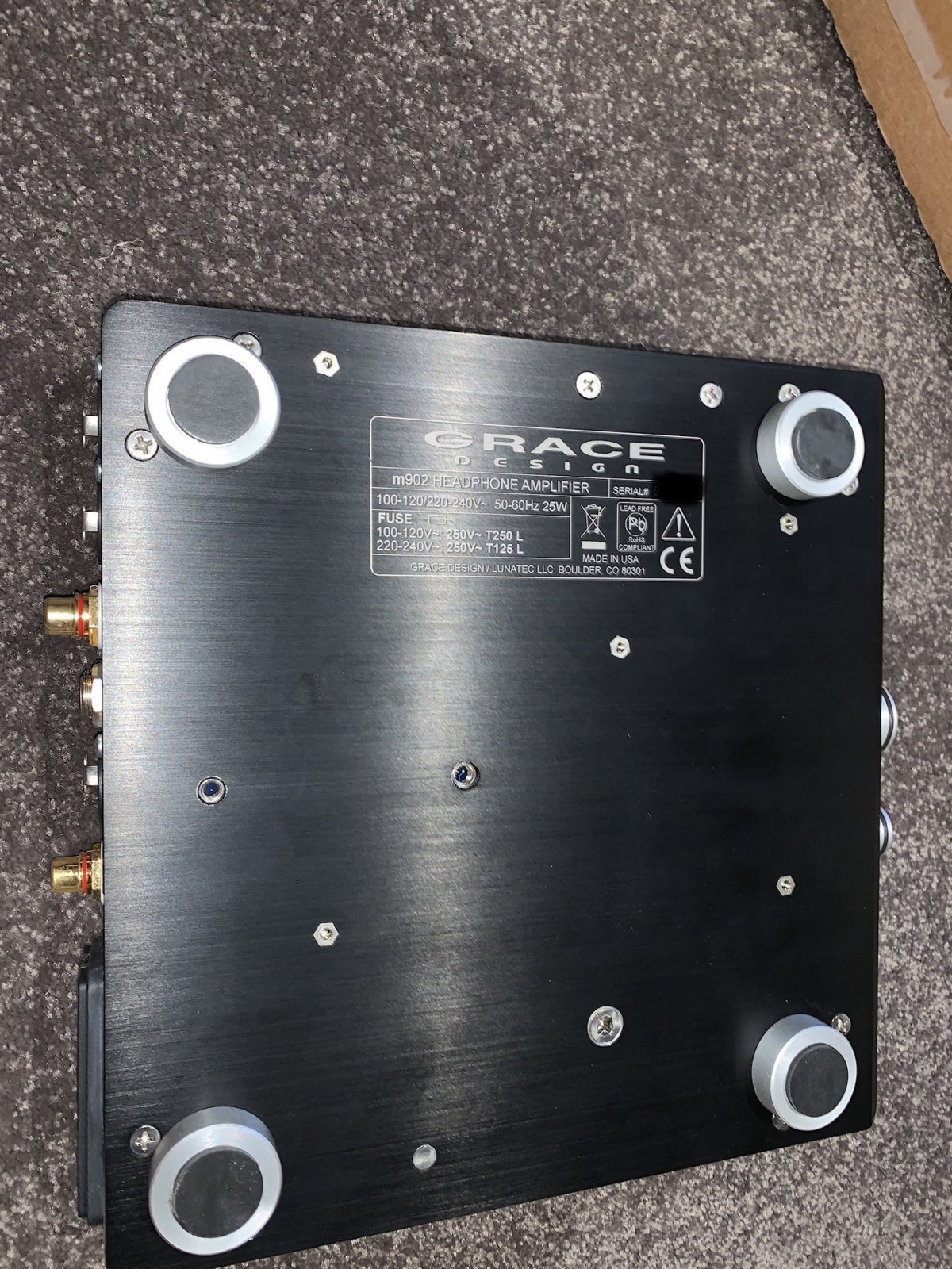 FS: Grace M902 reference amp - Stereo, Home Cinema, Headphones ...