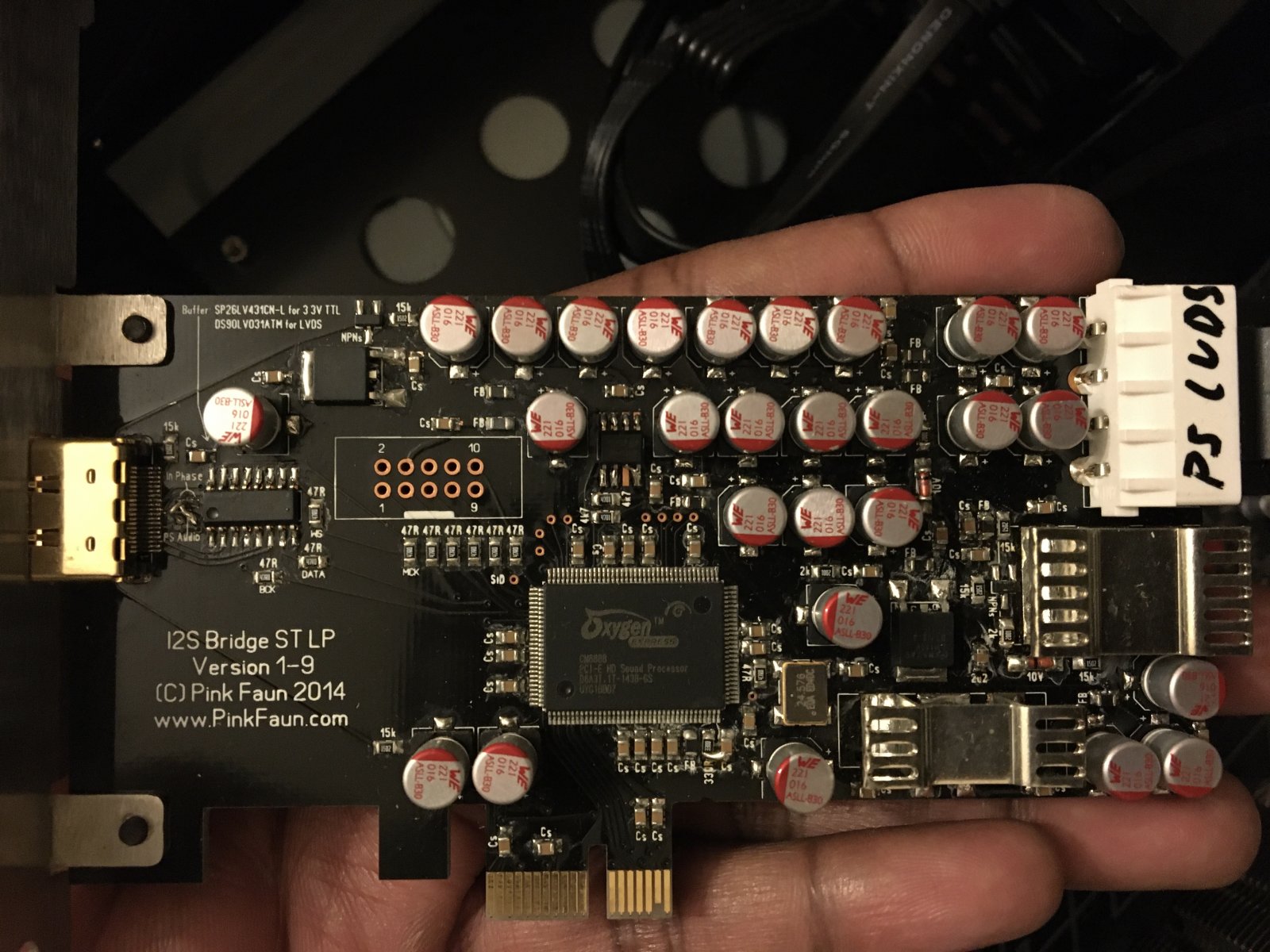 SOLD: FS: PinkFaun i2s Bridge - Stereo, Home Cinema, Headphones ...