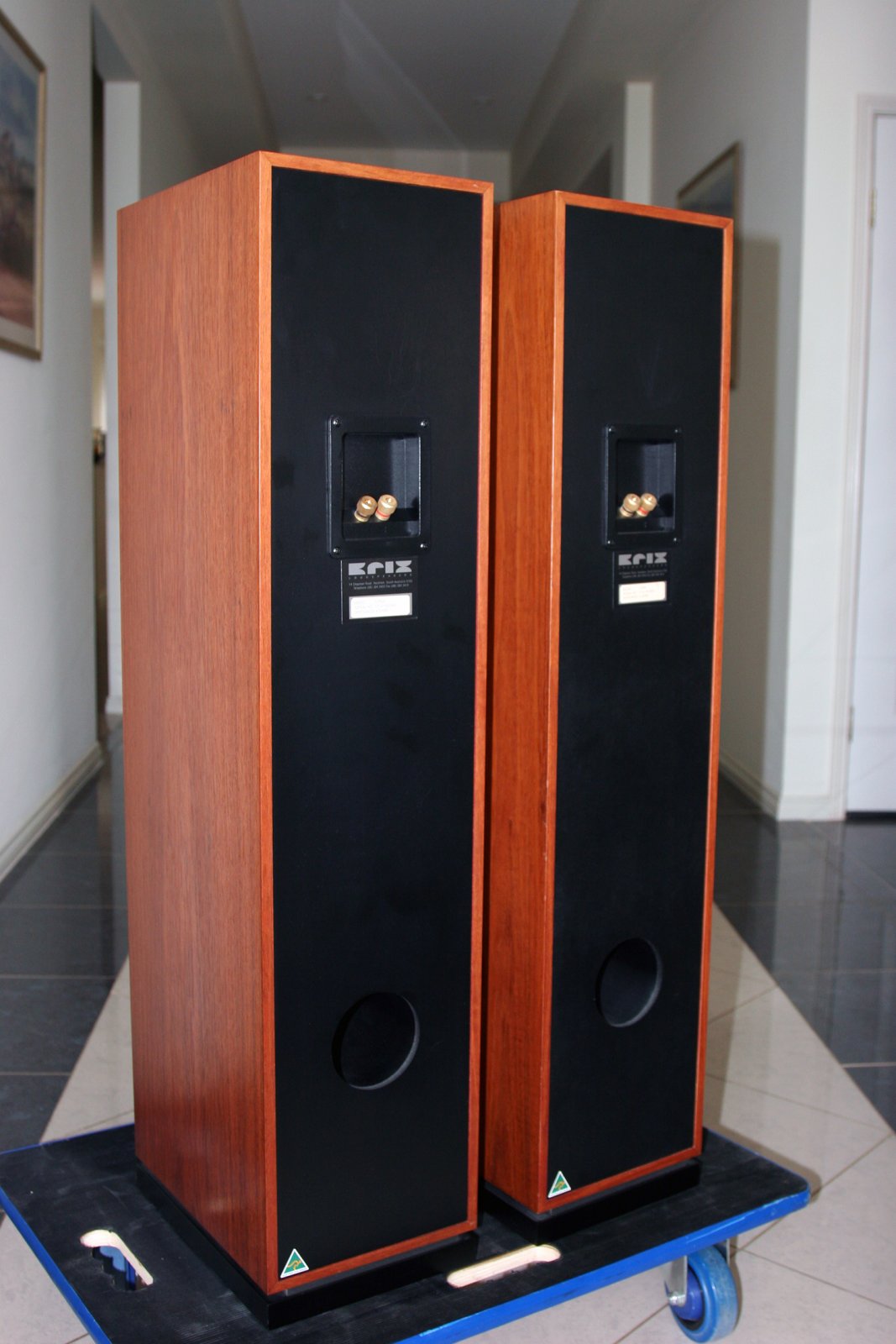 FS: Krix Lyrix Speakers in Jarrah - Stereo, Home Cinema, Headphones ...