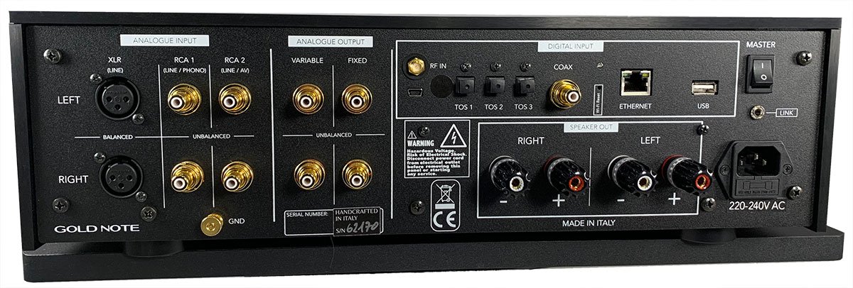 FS: DEMO: Gold Note IS-1000 All in One Integrated Amplifier ...