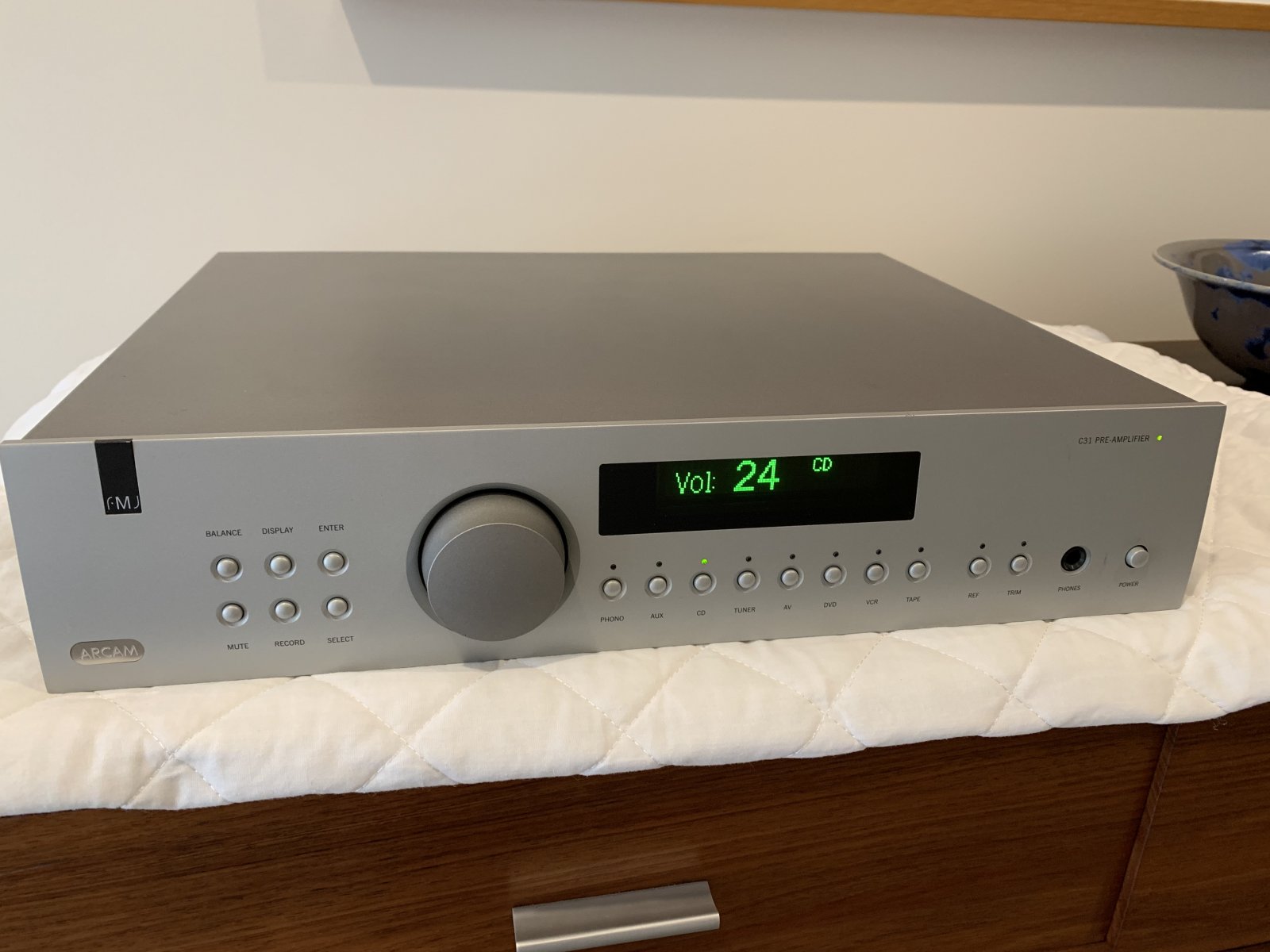 SOLD: FS: Arcam FMJ C31 Pre Amplifier - Stereo, Home Cinema, Headphones ...