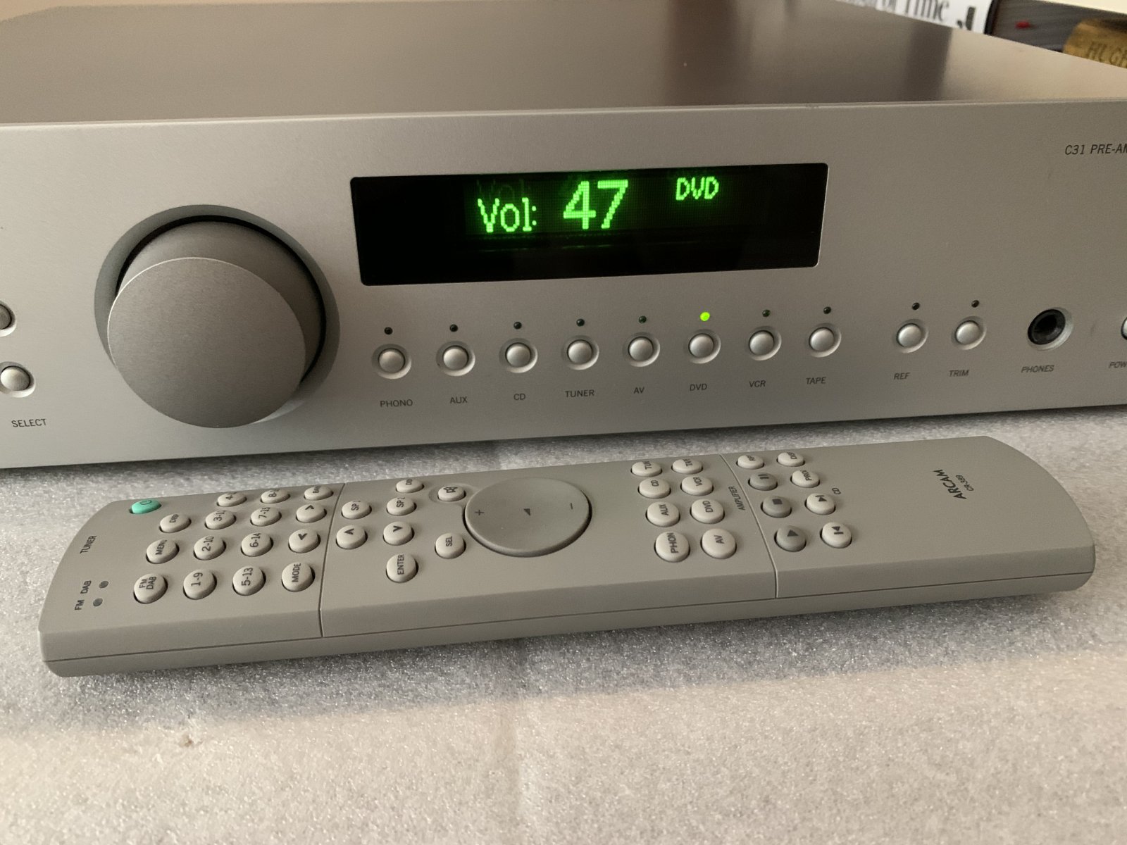 SOLD: FS: Arcam FMJ C31 Pre Amplifier - Stereo, Home Cinema, Headphones ...