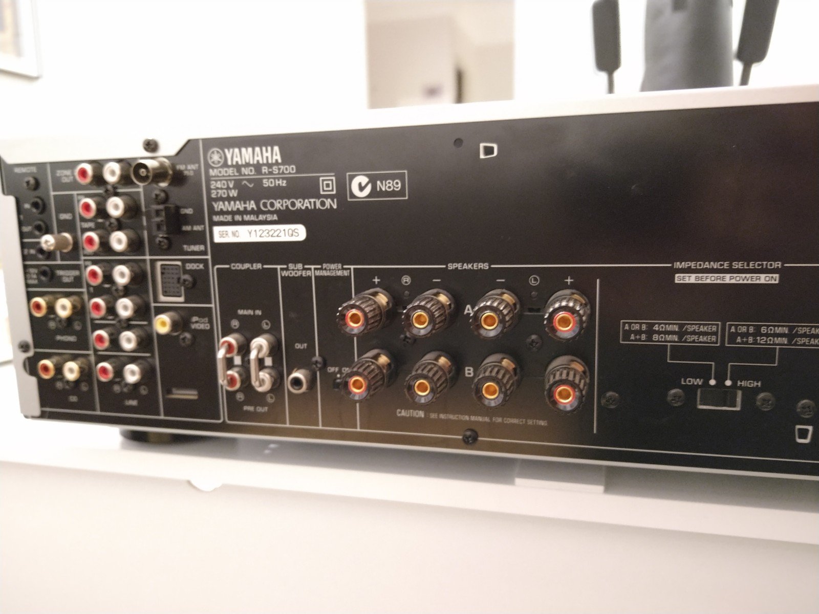 SOLD: FS: Yamaha RS700 Stereo Receiver (ON HOLD) - Stereo, Home Cinema ...