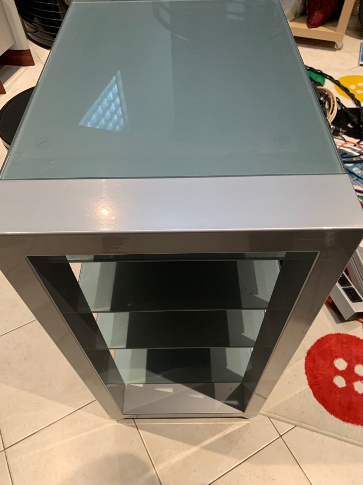 SOLD: FS: Soundstyle ST105 5-tier hifi rack (Silver) |﻿ Stereo, Home ...