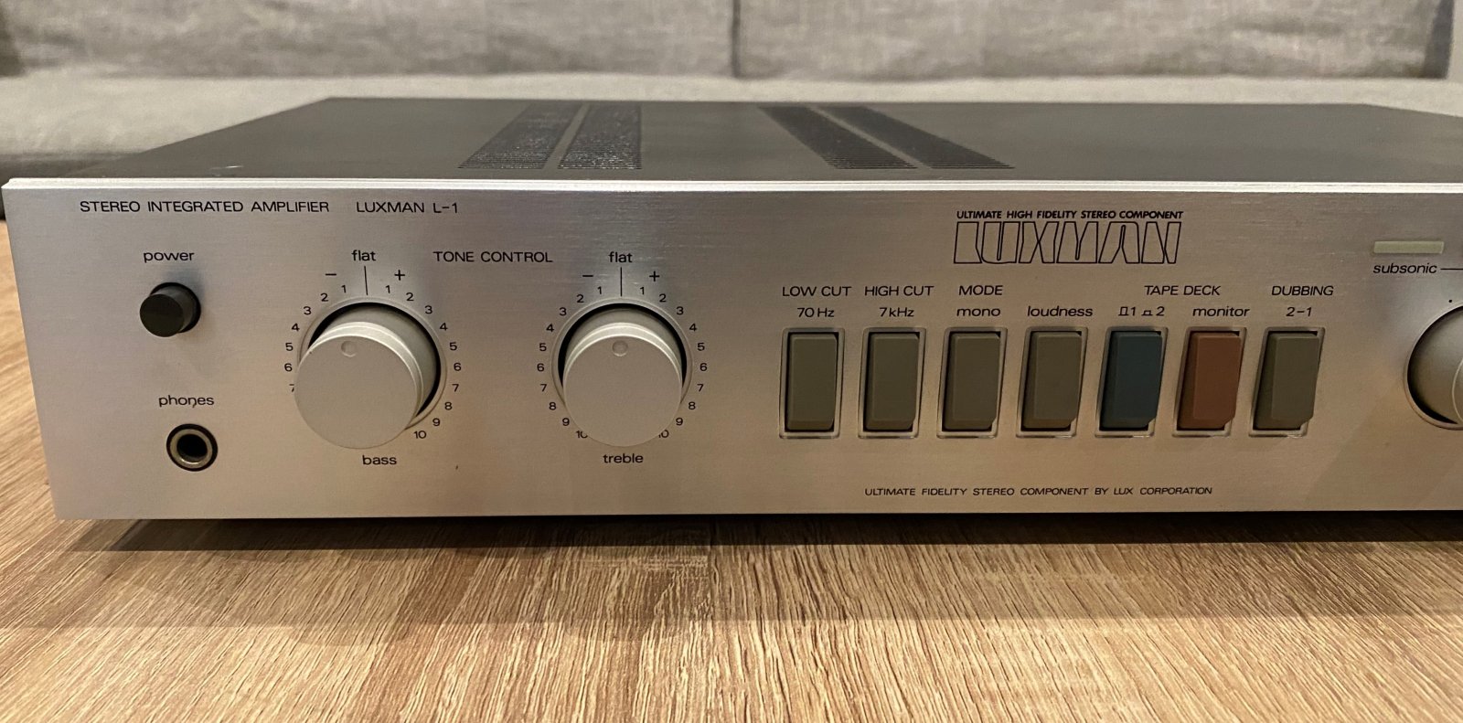 FS: Luxman L1 Integrated Amplifier - Stereo, Home Cinema, Headphones Components - StereoNET