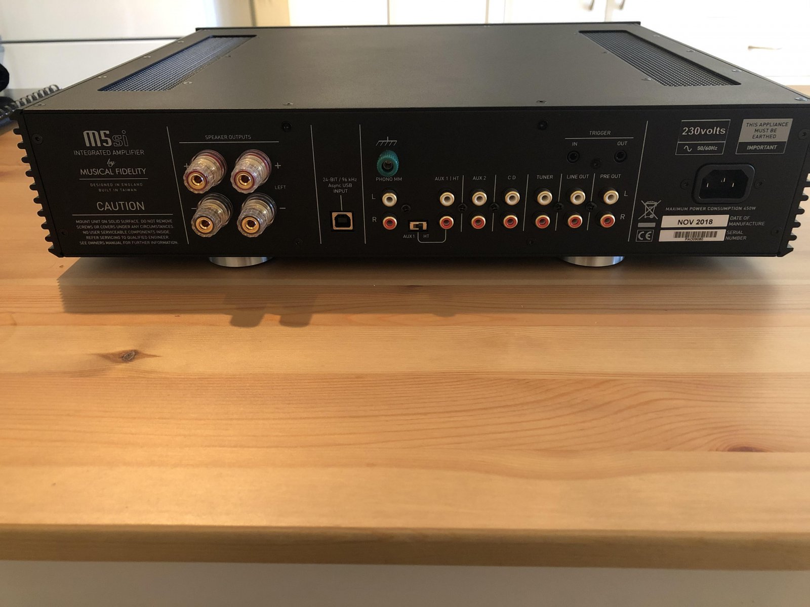 Musical Fidelity M5si integrated amp - Stereo, Home Cinema, Headphones ...