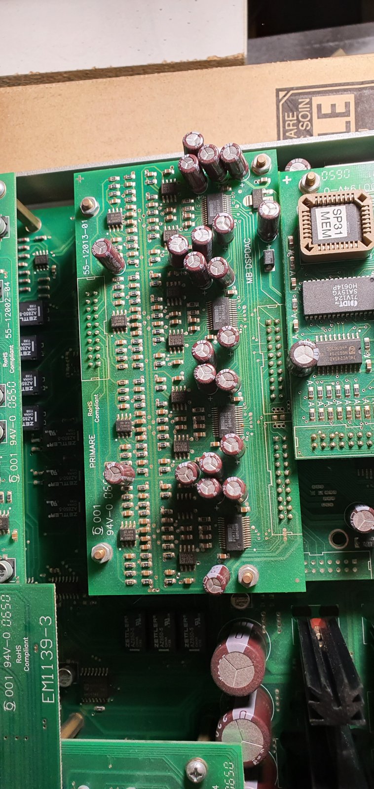 Primare SP31 inside internals - Schematics and Lids Lifted - StereoNET