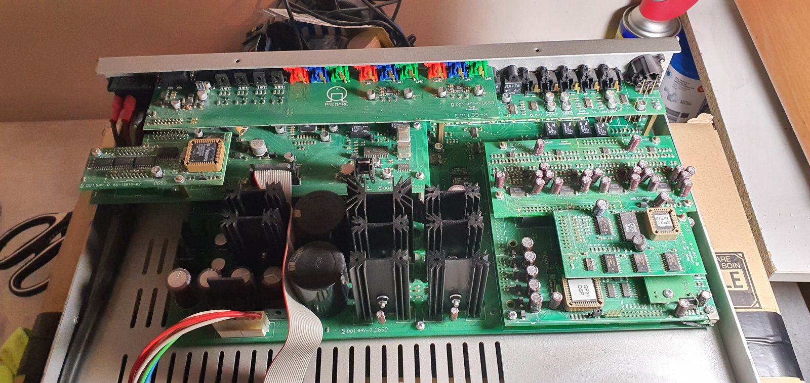 Primare SP31 inside internals - Schematics and Lids Lifted - StereoNET