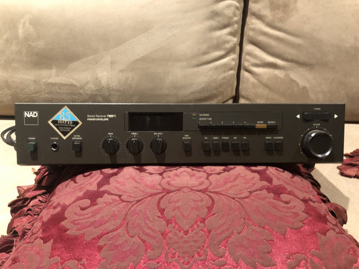 Relist: NAD 7225 PE Stereo Receiver - Stereo, Home Cinema, Headphones ...