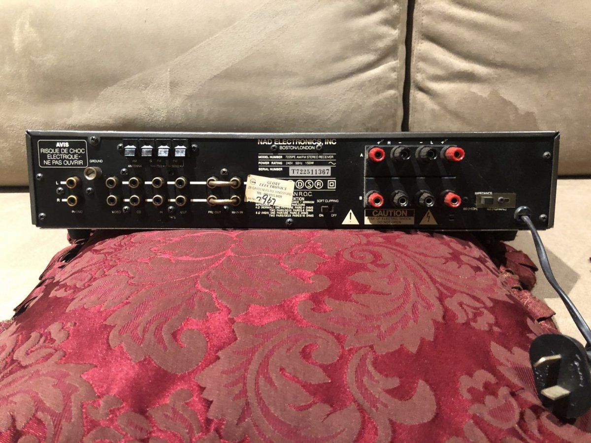 Relist: NAD 7225 PE Stereo Receiver - Stereo, Home Cinema, Headphones ...