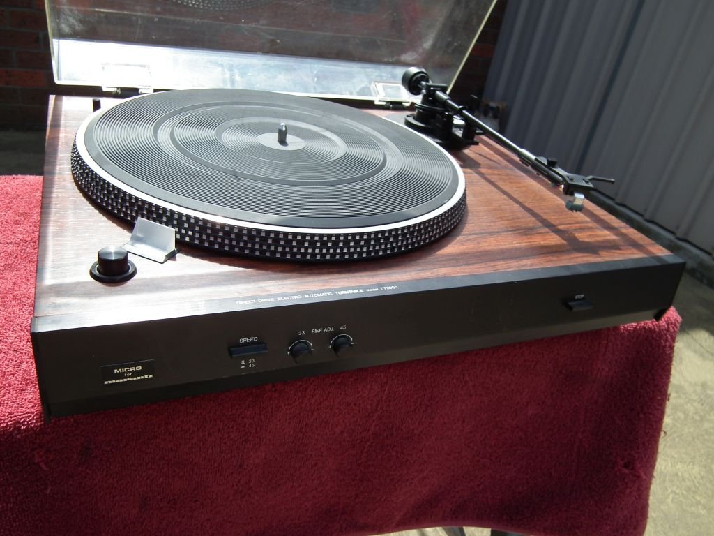 SOLD: FS: Marantz by MICRO model TT2000 turntable - Stereo, Home Cinema ...