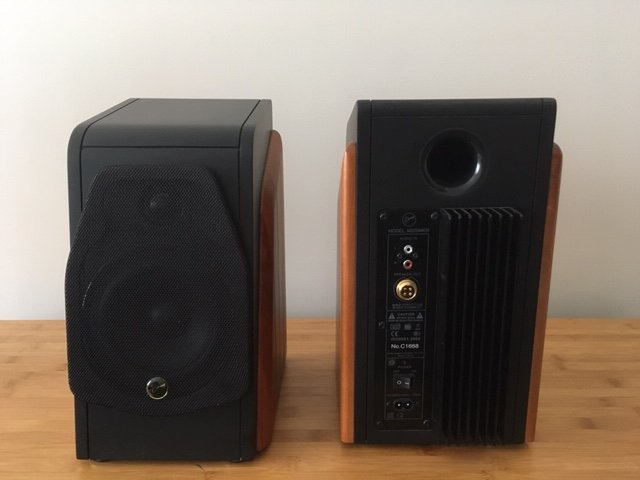 FS: Swans M200 MK3 Active Bookshelf Speakers - Stereo, Home Cinema ...