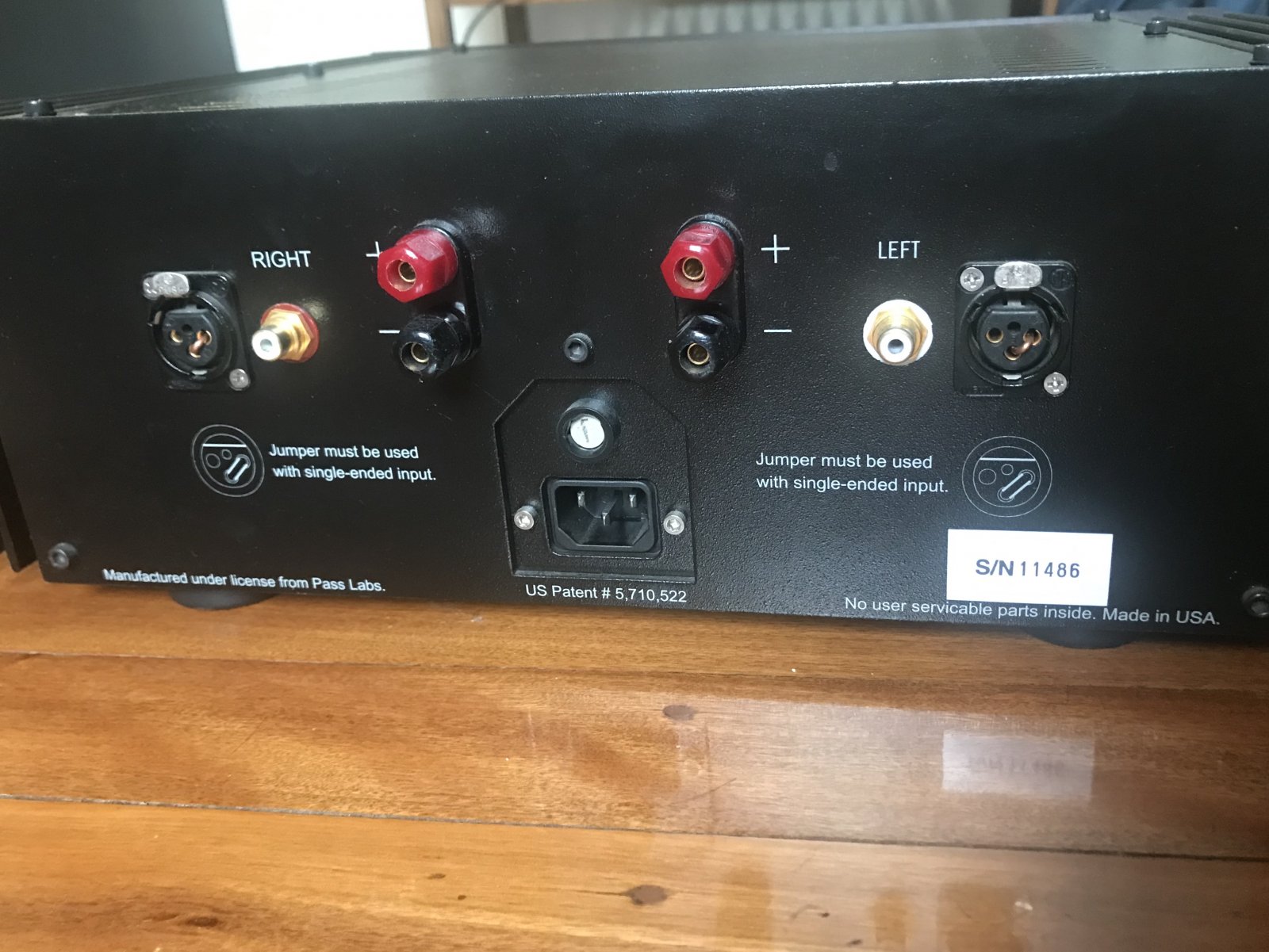 SOLD: FS: Pass Aleph 30 Power Amplifier - Stereo, Home Cinema ...